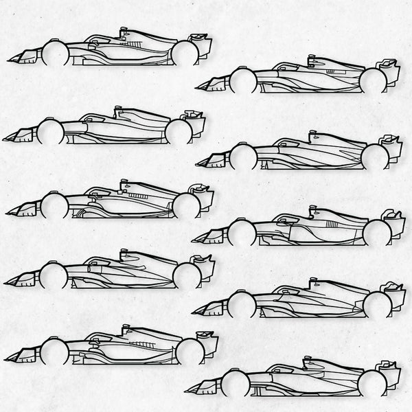 Formula 1 Car Drawings Step By Step